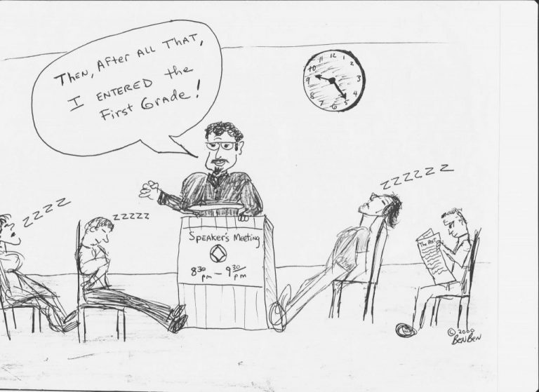 The Story of Recovery Cartoons - By Ben Ben the Fisherman